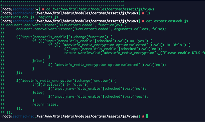 Enabling DTLS parameters - DTLS for Media Encryption - FreePBX